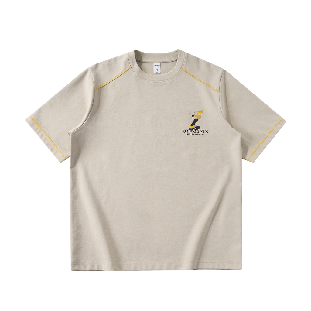 Lanna Muay Thai "No Excuses" Running Graphic Tee